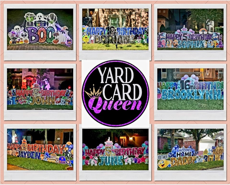 Yard Card Queen Blog | Yard Sign Rental | Happy Birthday Yard Signs