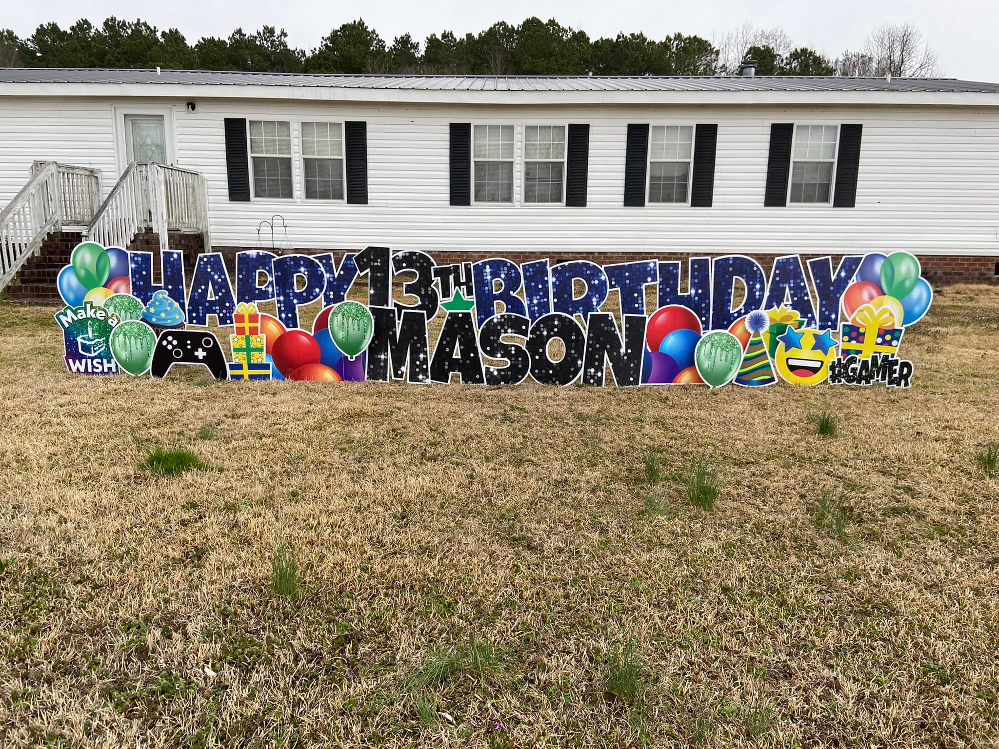 Yard Card Queen Blog | Yard Sign Rental | Happy Birthday Yard Signs